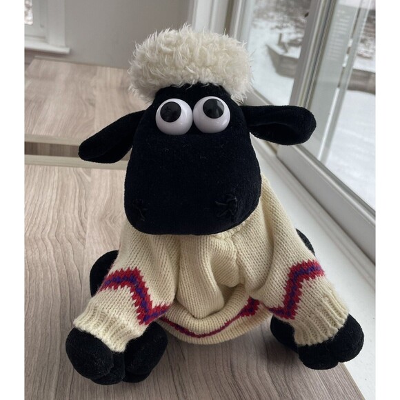 Born to Play | Toys | 989 Vintage Shaun The Sheep Plush With Sweater ...